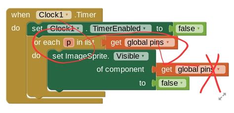 How Do You Set Multiple Image Sprite Invisible At Once MIT App Inventor Help MIT App