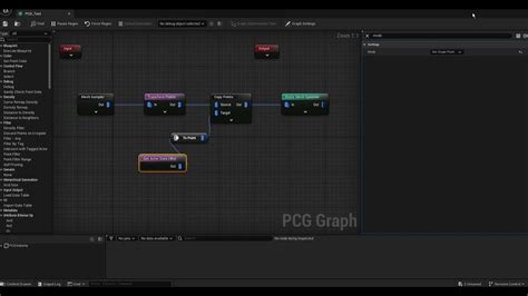 Pcg Unreal Engine 017 Get Actor Data Mode Get Single Point Youtube