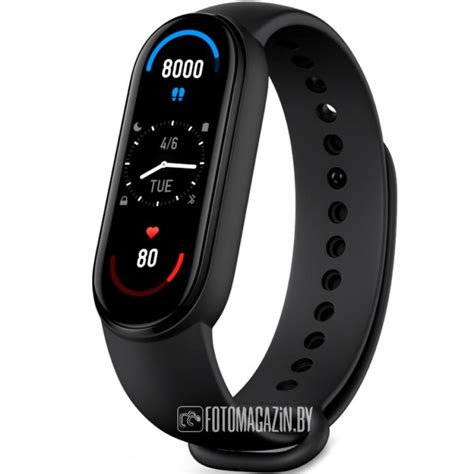 Фитнес-браслет Xiaomi Mi Smart Band 6 (XMSH15HM) Черный, глобальная ...