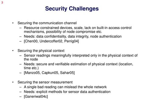 Ppt Lecture 8 Security In Sensor Networks Powerpoint Presentation Free Download Id5160107