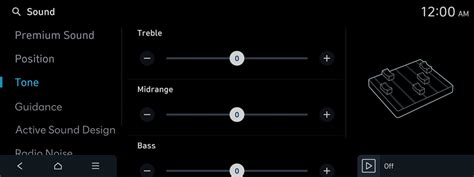 To Reset All Audio Settings To The Default Values Press Center