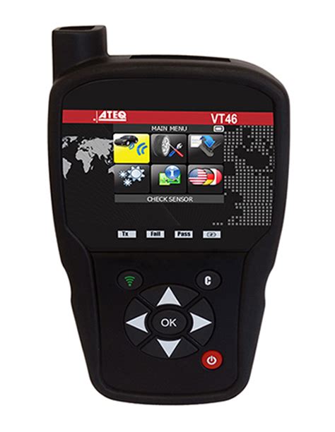 Ateq Vt46 Tpms Tool For Sensor Activation Programming And Ecu Reset