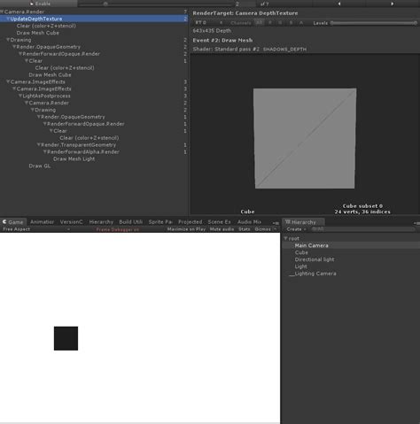 Writing Into A Render Texture Using Depth Buffer From Another Render