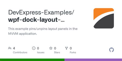 Github Devexpress Exampleswpf Dock Layout Manager Pin Unpin Layout