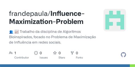 Github Frandepaulainfluence Maximization Problem Bustsin