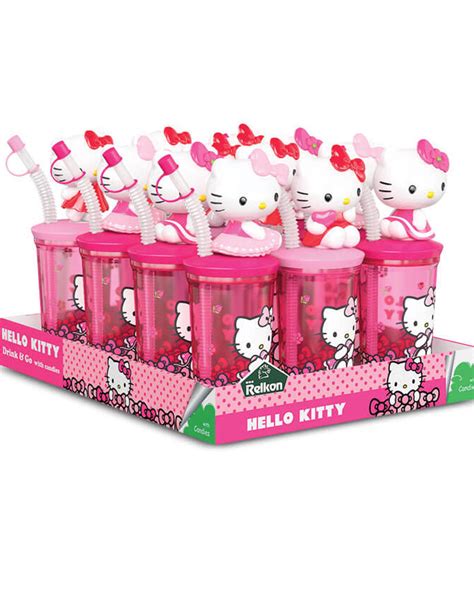 Relkon Hello Kitty Candy Cup Avec Bonbons 10g Rose Wlidaty Maroc Wlidaty