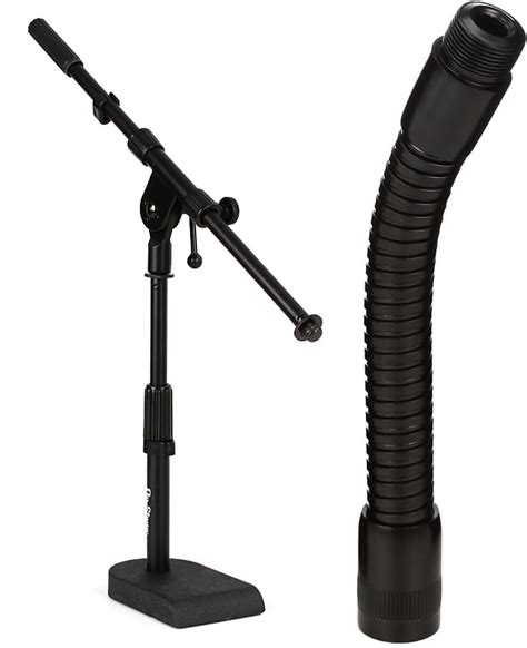 On Stage Ms B Bass Drum Boom Combo Mic Stand Bundle With Reverb