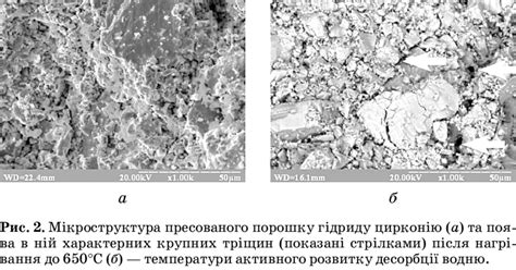 Microstructure Of Initial Zirconium Hydride а Compact And Formation