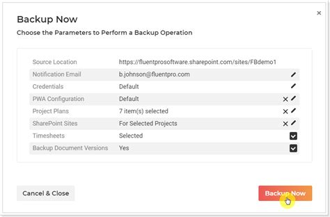 Backup And Restore Projects In Microsoft Project Online Fluentpro
