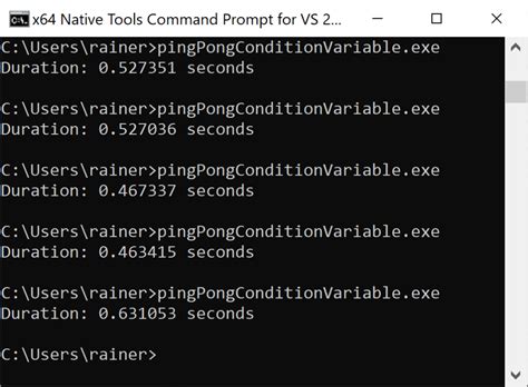 Performance Comparison Of Condition Variables And Atomics In C20