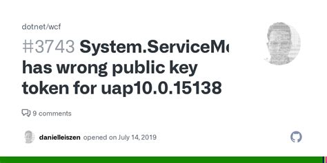 System Servicemodels Primitives Dll Has Wrong Public Key Token For Uap Issue