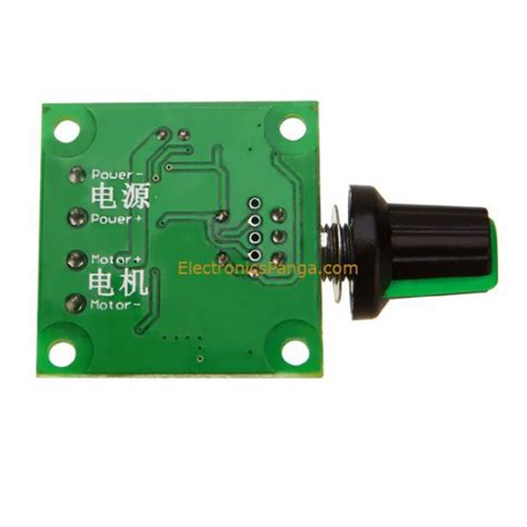 Speed Controller Dc 1 8 15v Motor 1 8v 3v 5v 6v 12v Pwm Speed Controller 2a Potentiometer Knob
