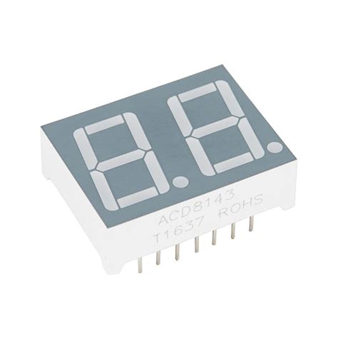 Dual 7 Segment Display LED RGB