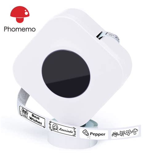 Phomemo Pink Label Maker Q30s Bluetooh Mini Label Maker Machine Portable Label Printer For