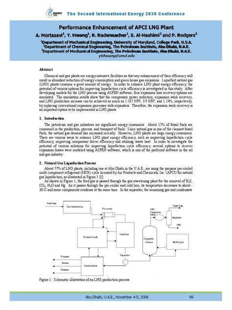 Apci Process Pdf Liquefied Natural Gas Propane