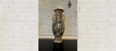 Ваза китайская настольная купить в Москве с доставкой Товары для дома и дачи Авито