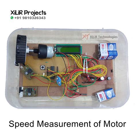 Speed Measurement Of Motor M Tech B Tech Engineering Projects Thesis Research Help In New