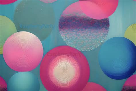 Teal And Pink Pattern Graphic By Raspberrypartyco · Creative Fabrica