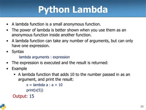 Python Functions Ppt