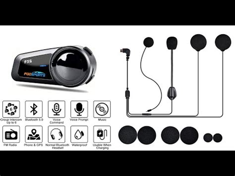 Unboxing Intercom FodSports FX6 - YouTube