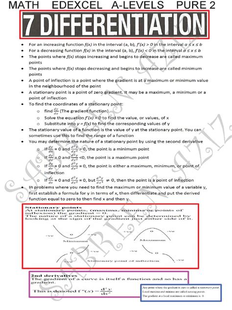 5 Differentiation Edexcel Pdf