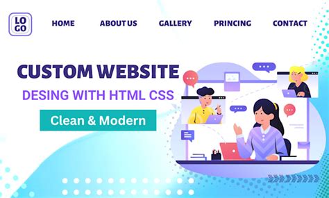 Design Redesign Or Customize Website Design With Html Css Bootstrap