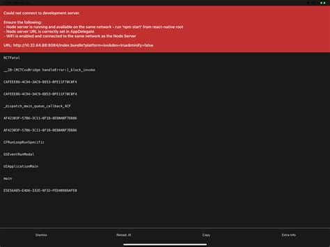 Metro Bundler Wont Distribute Files To Devices But Works On Simulator