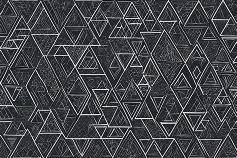 Premium Photo Geometric Vector Pattern Repeating Linear Triangle In