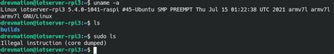 Illegal Instruction Core Dumped On Simple Commands Configuration Home Assistant Community