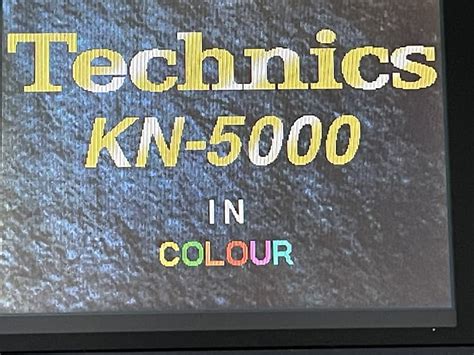 Technics Sx Kn5000 1998 Black Reverb