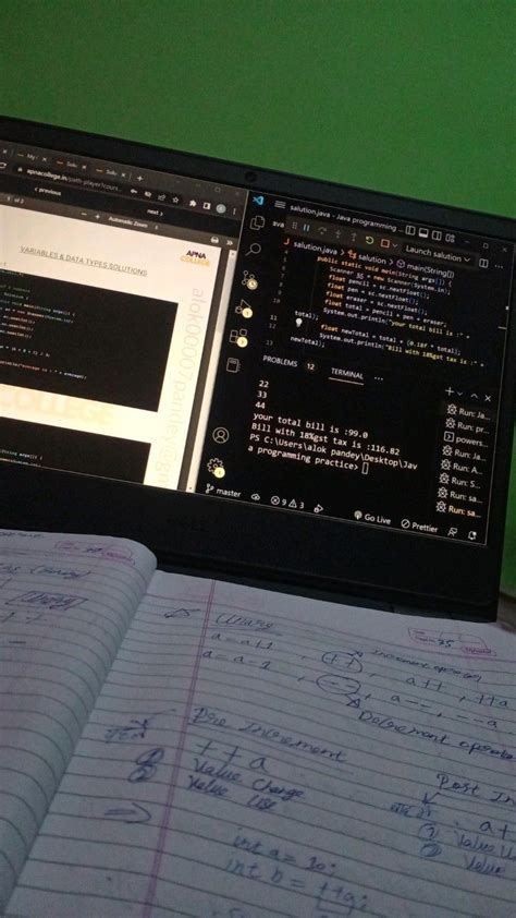 Alok Pandey On Linkedin Day1 Java