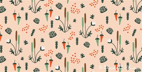 Fall Tango Pattern Print Patterns Pattern Design Inspiration