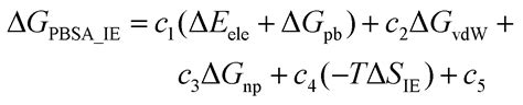 Binding Free Energy Equation Tessshebaylo