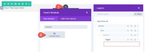 How To Insert Divi Modules Or Rows Inside Other Divi Modules Without A