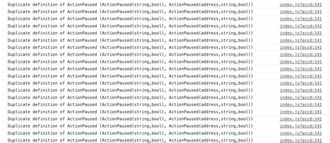 Remove Duplicated Definitions In ABIs Issue Midas Protocol Monorepo GitHub