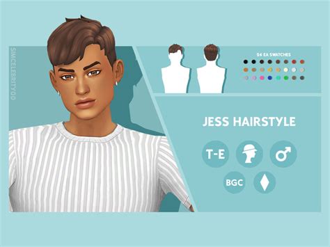 The Sims Resource Jess Hairstyle