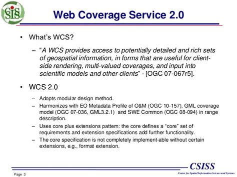 Access Hdf Eos Data With Ogc Web Coverage Service Earth Observation