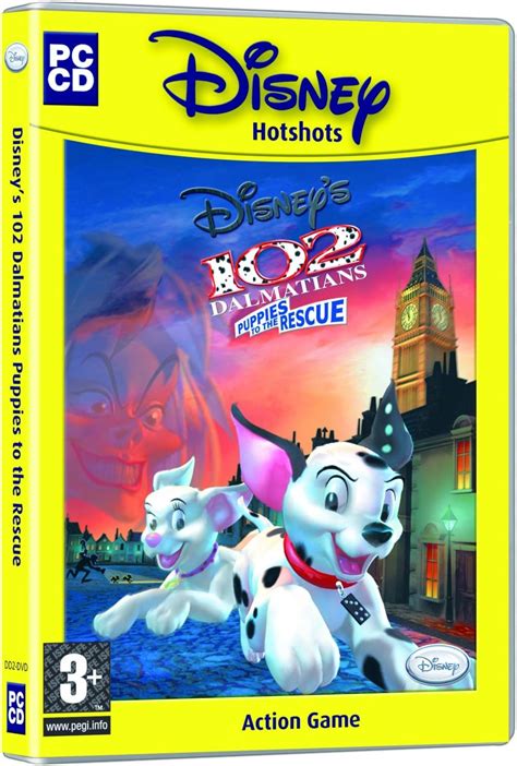 Disney Hotshots 102 Dalmatians Puppies To The Rescue Pc Cd Amazon