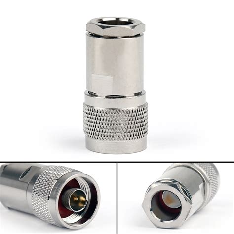 N 유형 Rf 동축 커넥터 고품질 니켈 도금 N 남성 크림프 클램프 1 2 케이블 50ohm 골드 핀 N 플러그 동축 커넥터 Buy Rf 커넥터 Rf 동축 커넥터 N
