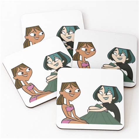 Courtney And Gwen Total Drama Coasters By Katari Designs Artofit