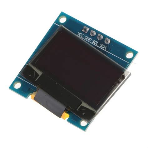 Qbm 0 96 12c Iic Oled Lcd Module 4pin Gnd Vcc Yellow White Oled96w At ₹ 138 Piece Liquid
