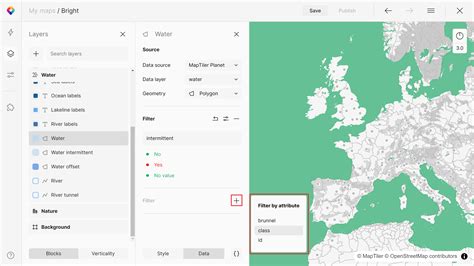 Layer Filters Guides Map Design MapTiler