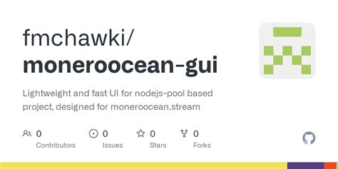 Github Fmchawkimoneroocean Gui Lightweight And Fast Ui For Nodejs
