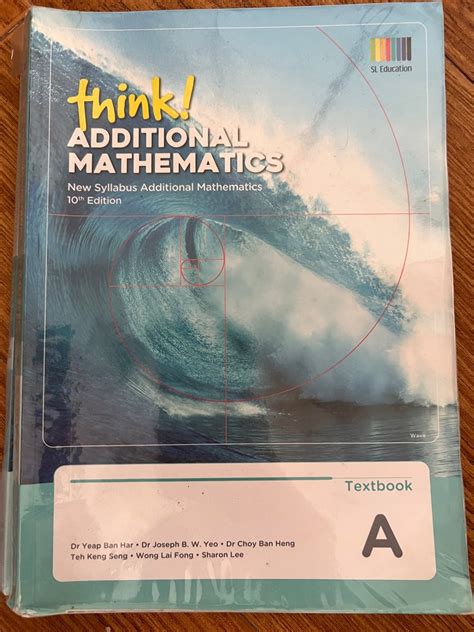 Additional Mathematics Textbook Hobbies And Toys Books And Magazines