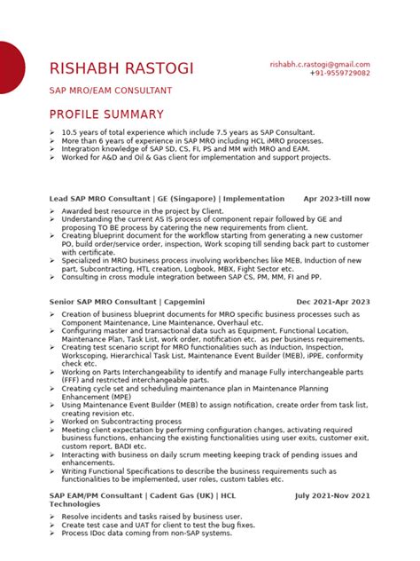 Rishabh Rastogi Sap Mro Pdf