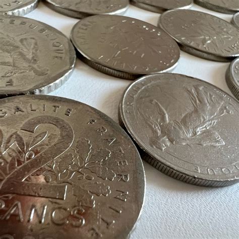 Other Mix Lotta French Franc Coin Poshmark