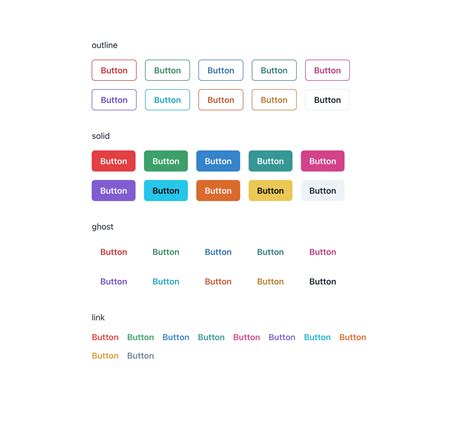 button color consistency between colorschemes and variants · issue