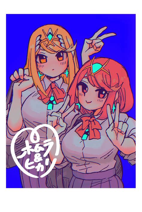 Hachinos Ssb Mythra Xenoblade Pyra Xenoblade Xenoblade