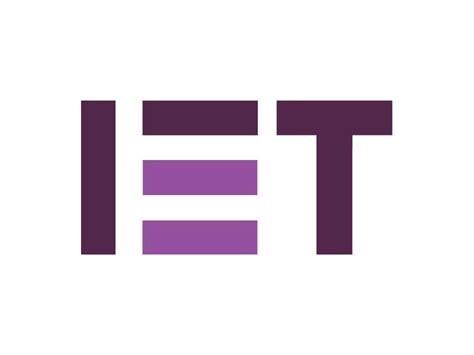 The Iet Institution Of Engineering And Technology Logo Vector File Free