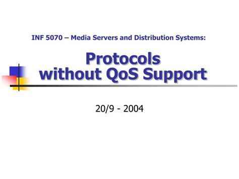 PPT Protocols Without QoS Support PowerPoint Presentation Free Download ID 5949493
